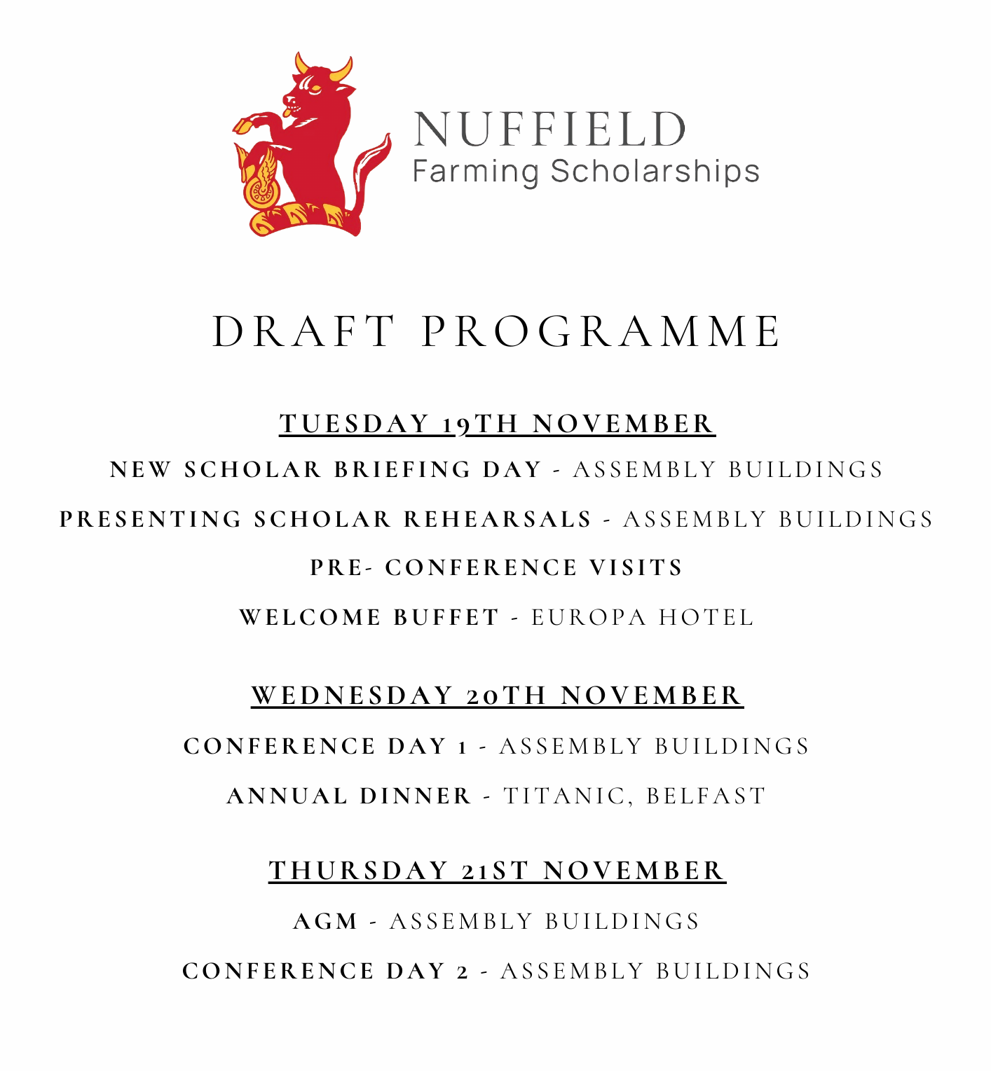 Programme | Nuffield Farming Scholarships