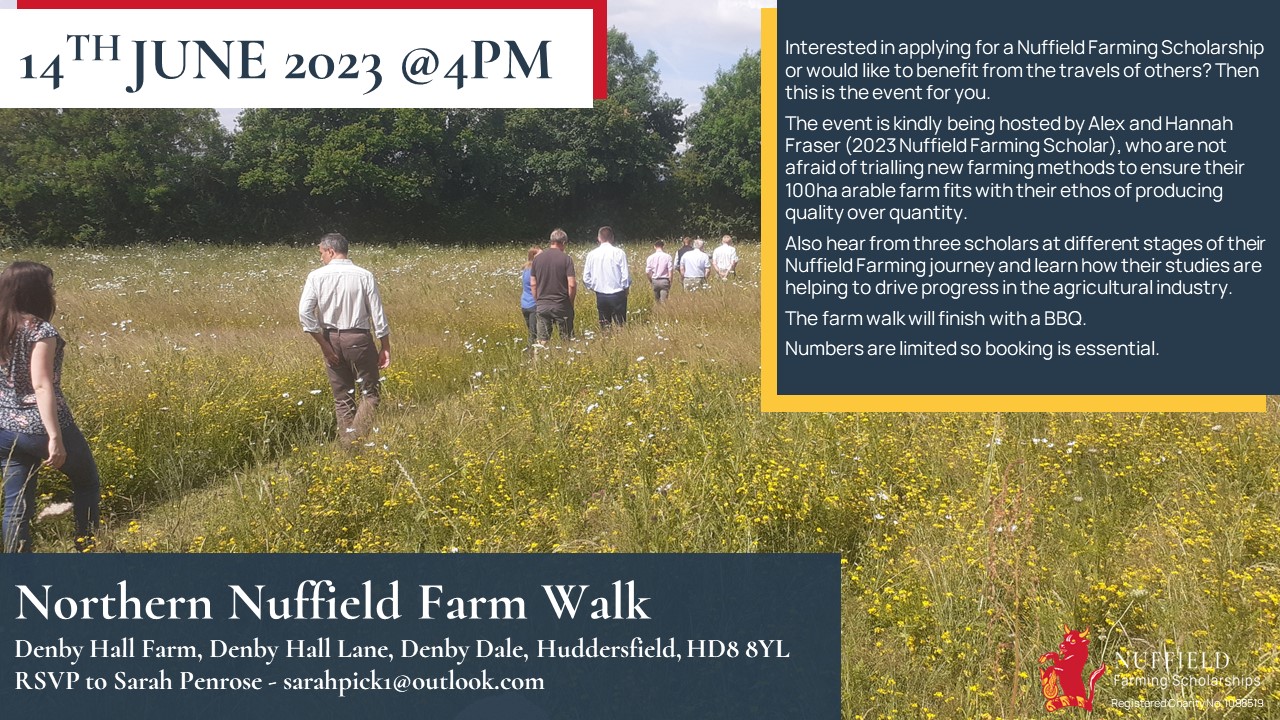 Nuffield Calendar | Nuffield Farming Scholarships