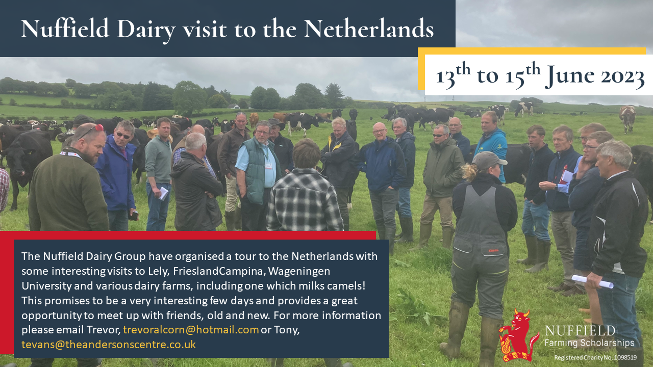 Nuffield Calendar | Nuffield Farming Scholarships
